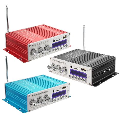 12v Auto Mini Bluetooth Hi Fi Stereo Amplifier Bas Grandado