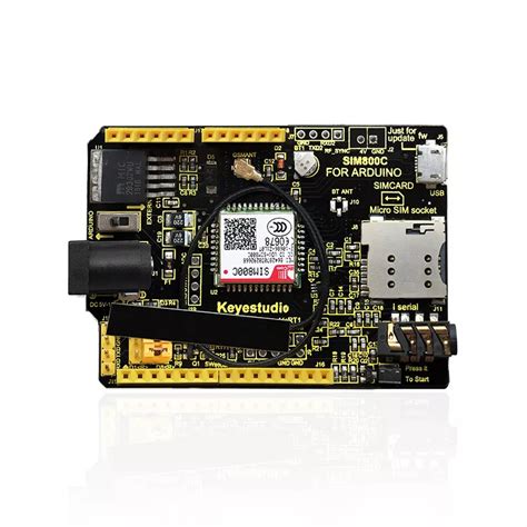 Arduino GPRS GSM Sim C Shield With Antenna Keyestudio KS