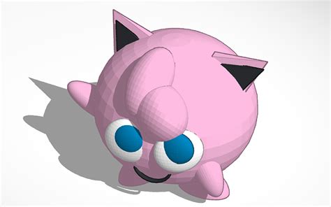 3d Design Jigglypuff Tinkercad