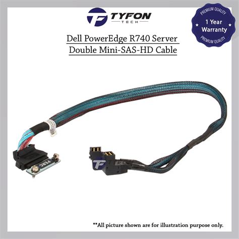 Dell Poweredge R740 Server Dual Mini Sas Hd Sff 8643 Cable 22 For Perc Kw1vg 0kw1vg Shopee