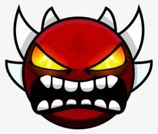 Geometry Dash Demon Blue Face