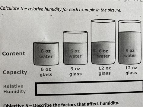 I Need Help With A Science Question About Relative Humidity Please Help
