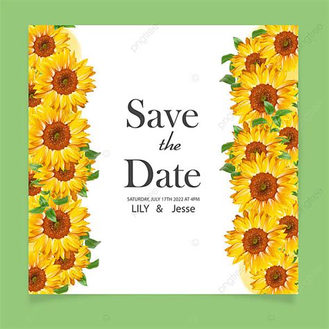 꽃과 독특한 청첩장 템플릿 Psd 다운로드 디자인 자료 다운로드