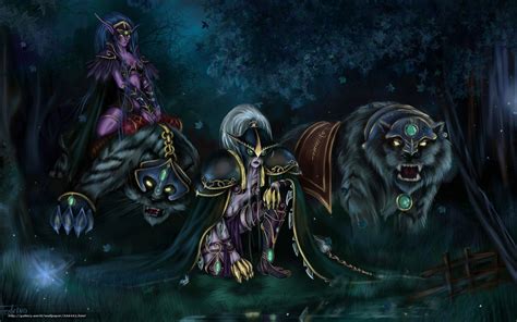 Illidan Maiev Fan Art 2330201 Hd Wallpaper And Backgrounds Download