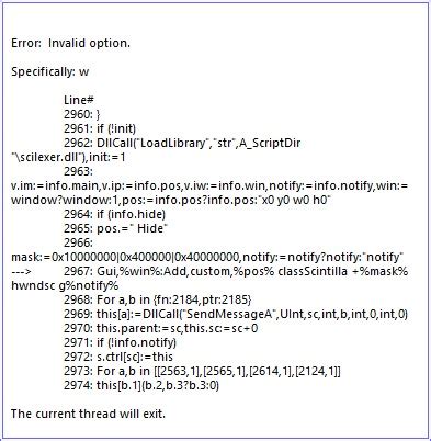 If Windows Inside AHK Studio Are Moved All Windows Of The Application Become Intangible And