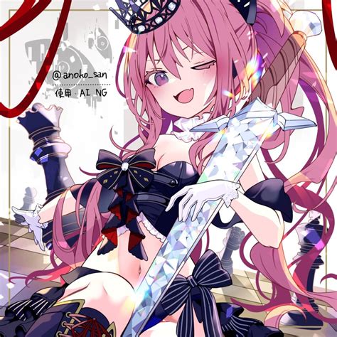 Anoko San Grace Sound Voltex Bemani Sound Voltex Character Request Highres Bare