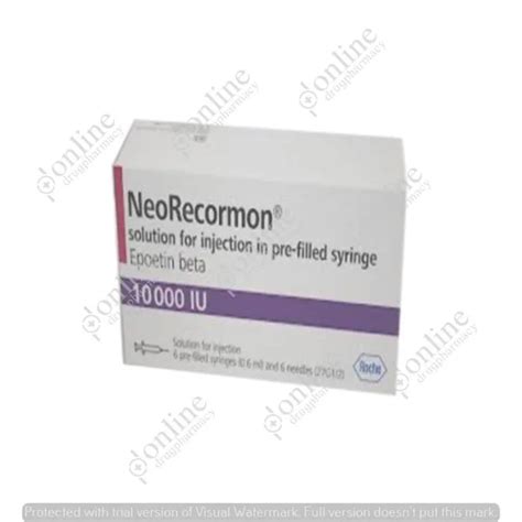 Neo Recormon 2000 Iu 1 Ml Injection Procrit Its Uses Side Effects