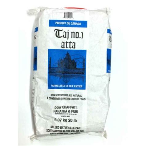 Taj No 1 Atta 20lb Indian Bazaar New Jersey