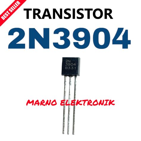 Jual Transistor Tr 2n3904 3904 N3904 2n 3904 Asli Ori Original Shopee