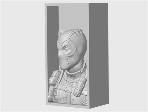 Deadpool Book Nook Remixed By Marty Makerworld Download Free 3d Models