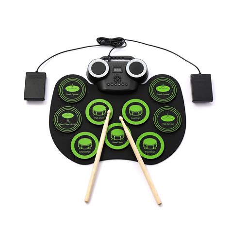 Roll Up Drum Set Electronic Drum Kit Roll Up Elect Vicedeal