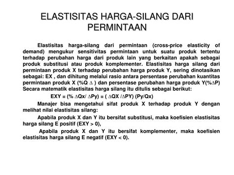 Ppt Elastisitas Demandandsupply Powerpoint Presentation Free Download Id 6332072