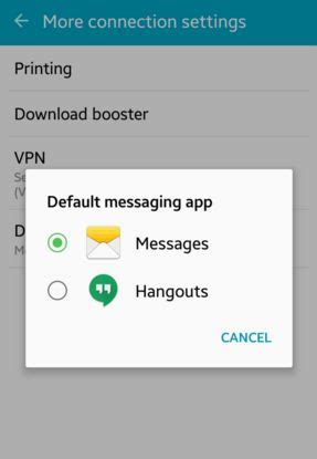 How To Set Default Messaging App On Android Lollipop