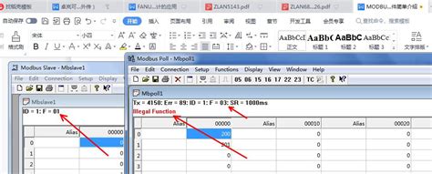 卓岚串口服务器使用modbuspoll和modbusslave模拟测试上海卓岚