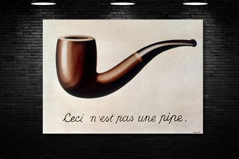 Ceci Nest Pas Une Pipe Rene Magritte The Treachery Of Images 1929 Rene