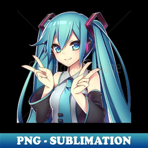 Hatsune Miku Digital Sublimation Download File Transform Inspire Uplift