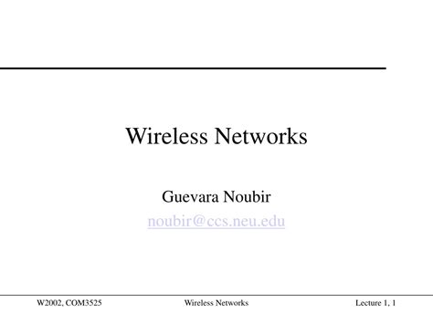 Ppt Introduction To Wireless Networks Powerpoint Presentation Free Download Id8754978