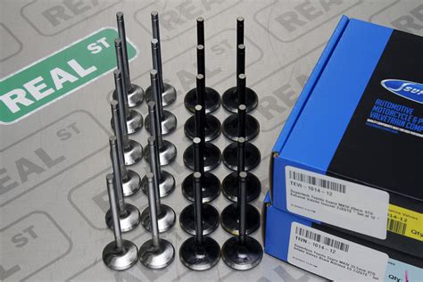 Supertech Ss Nitrided Intake Inconel Exhaust Valves Set Std Toyota