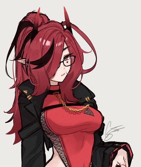 Demon Girl Drawing