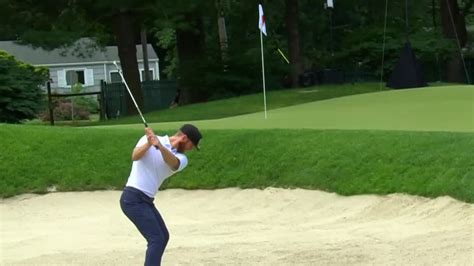 Tyler Mccumber Splashes Out Of The Bunker At Travelers