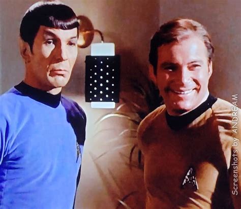 Leonard Nimoy And William Shatner In Assignment Earth 1968