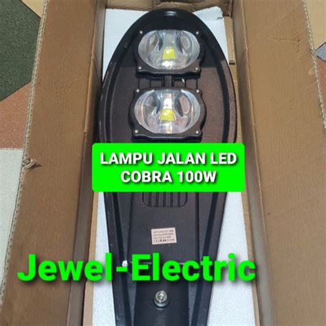 Jual Lampu Jalan PJU KOBRA W COBRA Watt Lensa COB PJU Led Kobra W Putih Jakarta