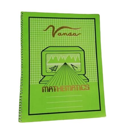 Mathematics Notebook Math Notebook Spiral And With Yarn Shopee