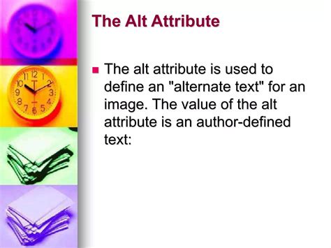 HTML Images Ppt Web Design And HTML Internet