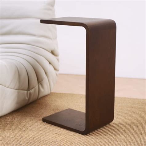 Cozymatic Carlisha C Shaped End Table Sofa Table Coffee
