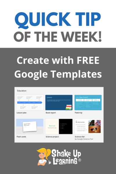 Quick Tip Create With Free Google Templates Artofit