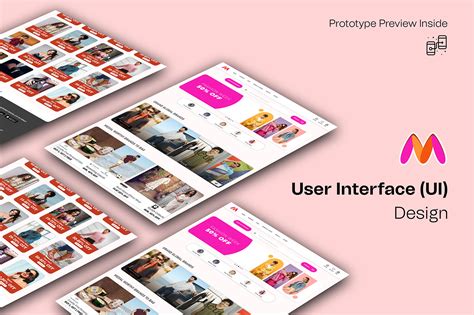 Myntra Website User Interface Design Prototype Behance