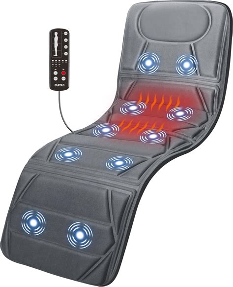 Cupilo Massager Pad Massage Mat With 10 Vibrating Motors