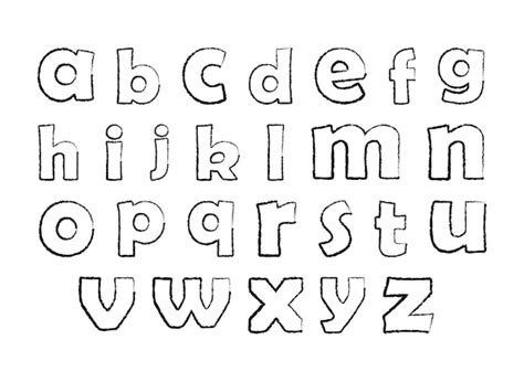 Premium Vector Grunge The Alphabet Letters Brush Letters Alphabet