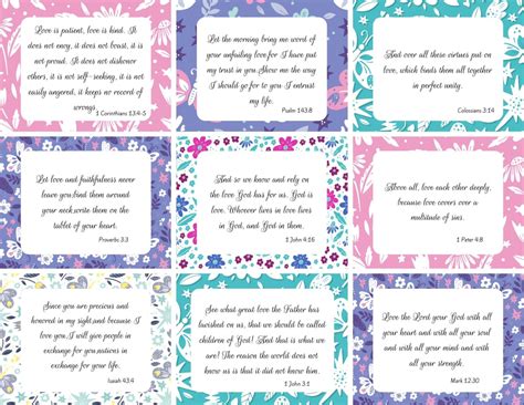 Free Scripture Cards Printable