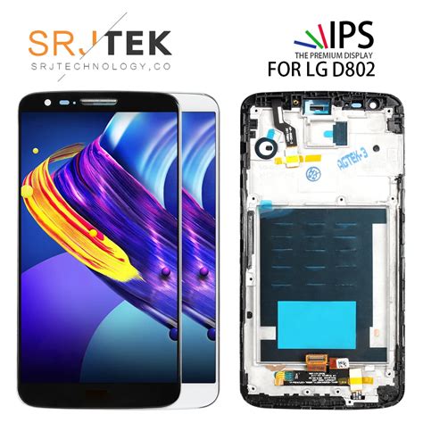 ORIGINAL 5 2 For LG G2 LCD Display Touch Screen For LG G2 LCD D800 D801 D802 D805 D803 VS980