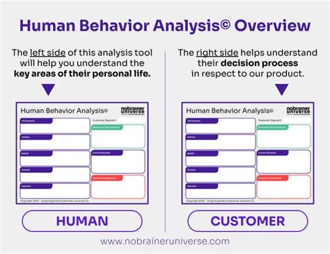 The Human Behavior Analysis© Nobrainer Universe