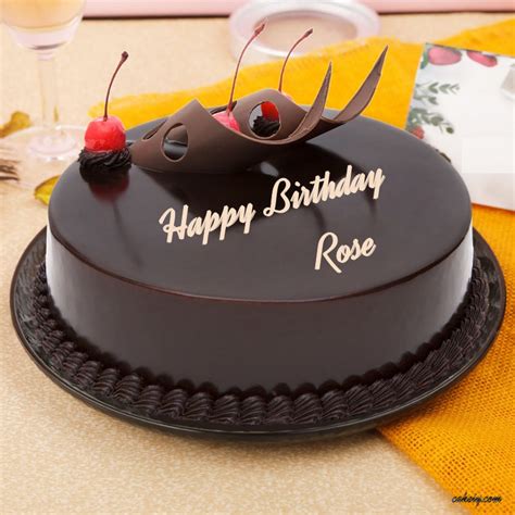 🎂 Happy Birthday Rose Cakes 🍰 Instant Free Download Cakeiy