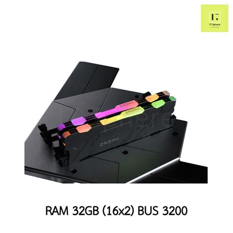 Ram 32gb Bus3200 Ddr4 แรม Zadak Moab Rgb Ddr4 3200 32gb 16gb X 2 ประกันตลอดอายุการใช้งาน