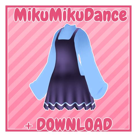 [mmd Dl] Overalls Outfit By Astria Mmd On Deviantart