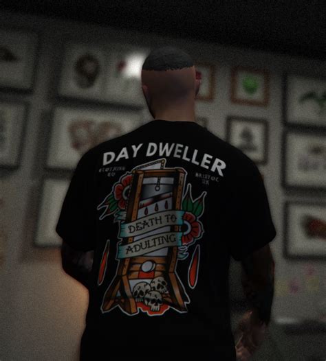 Tattoo Inspired T Shirt For Mp Male Gta5