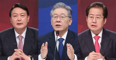 이재명 윤석열·홍준표와 양자 대결 초접전