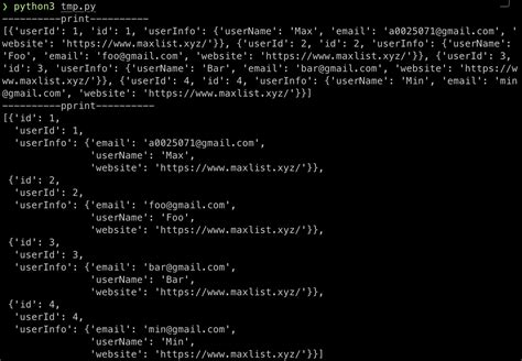 Python教學 pprint vs print 學著使用 pprint 來美化 output Max行銷誌