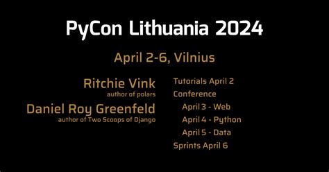 Pycon Lithuania 2024