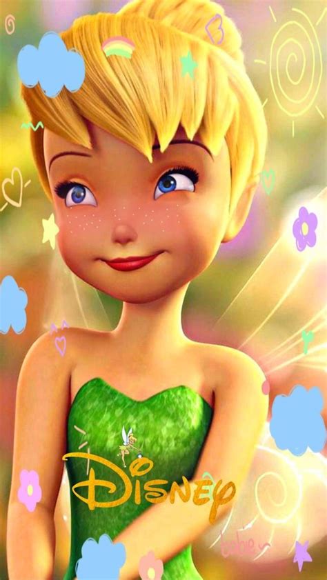 Pin De Секай Em Аниме девушка Desenhos De Personagens Da Disney Papel De Parede Da Sininho