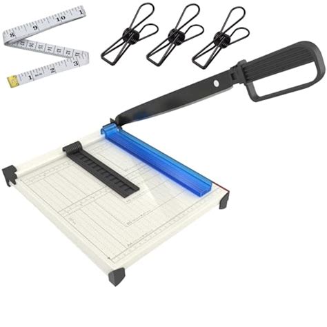 Paper Cutter 12 Cut Length Guillotine Trimmer Paper Cutting Want