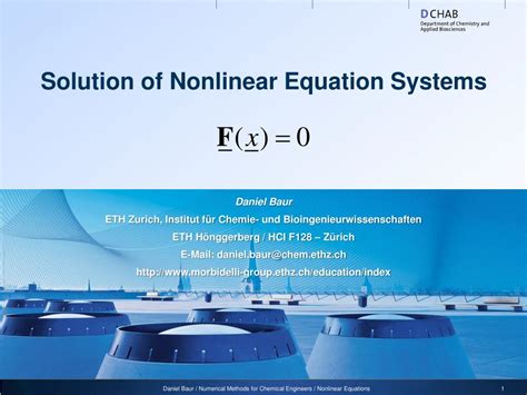 Ppt Solution Of Nonlinear Equation Systems Powerpoint Presentation Free Download Id 1158513