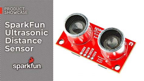 Product Showcase Sparkfun Ultrasonic Distance Sensor Youtube