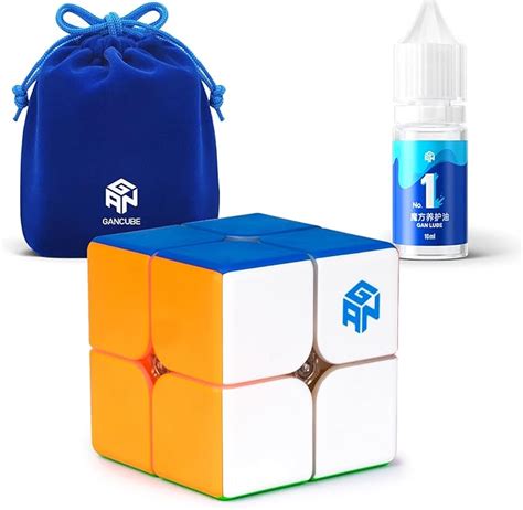 Gan 249 V2 With Gan Speed Cube Lube 2x2 Speed Cube Gans