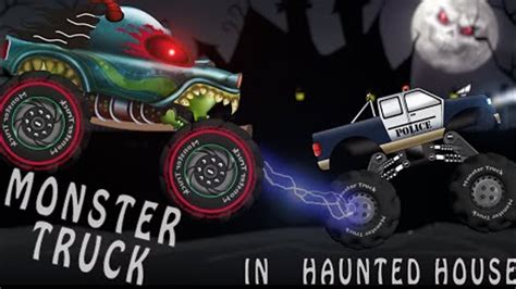 Scary Monster Truck Scary Car Garage Youtube