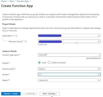 Deploy Python Code On Azure Functions Using VS Code